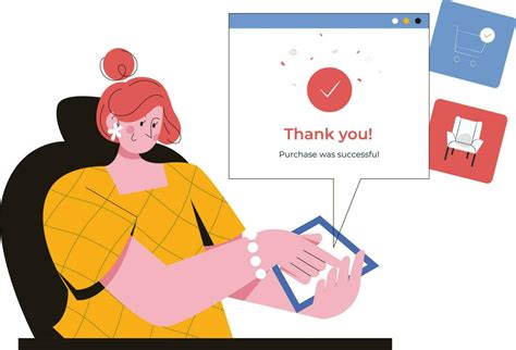 Purchase Successful Flat Illustration 23663625 Vector Art At Vecteezy