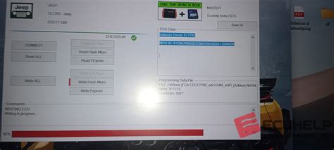 KT II Read And Write JEEP RENGADE EDC C Bench Mode