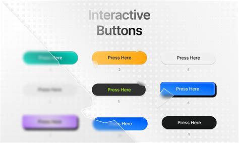 Interactive Buttons Figma