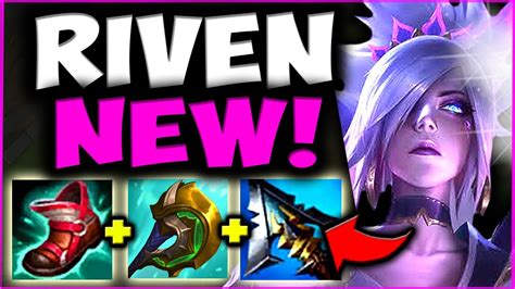 Rivens New Build Is Broken Season 11 New Items S11 Riven Gameplay