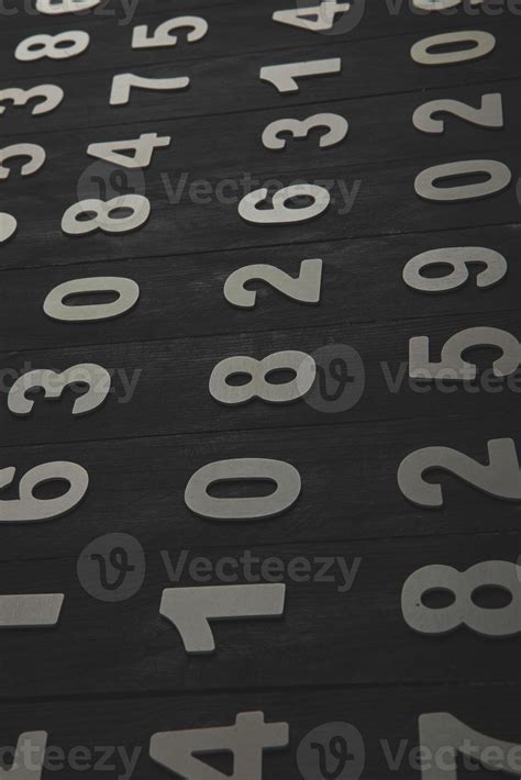 Background Of Numbers From Zero To Nine Finance Data Concept Mathematic Seamless Pattern