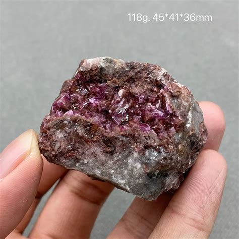 100 натуральный красный кобальтовый кальцит целебный кристалл необработанный камень