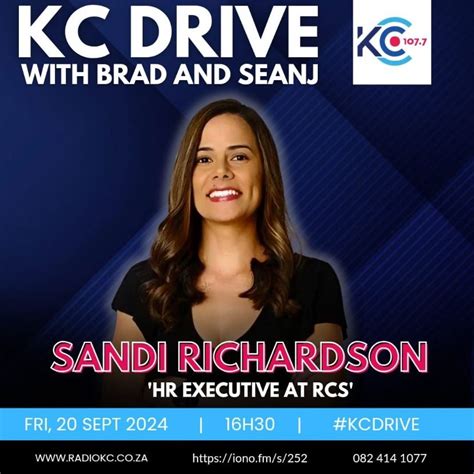 Sandi Richardson Executive Human Resources Was Invited On The Kc Drive At Kc107 7 Radio To