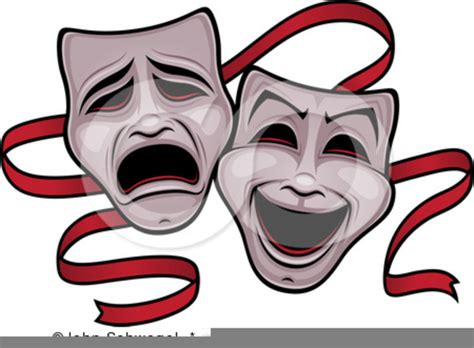 44 Comedy And Tragedy Masks Clipart  Comedy Walls