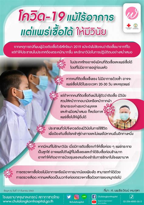 📣🦠โควิด 19 แม้ไร้อาการ สำนักข่าว กรมประชาสัมพันธ์