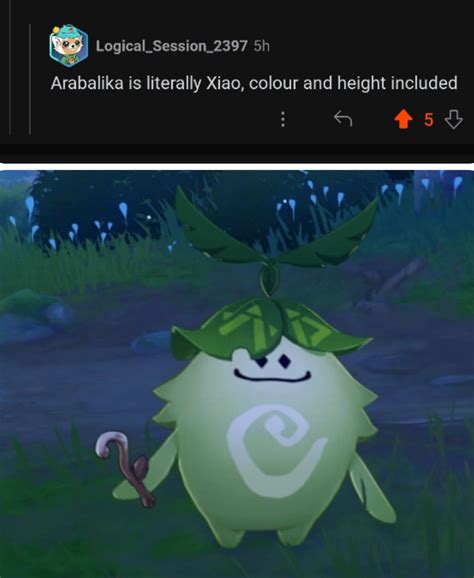 Arabalika Is Xiao R Genshin Memepact