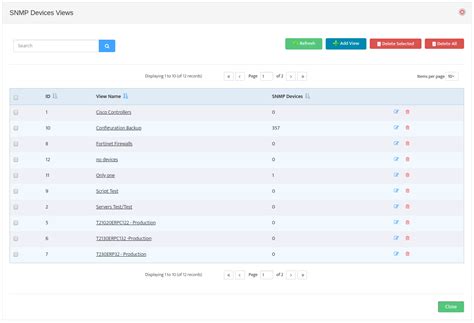 how to implement device view restrictions in nectus network