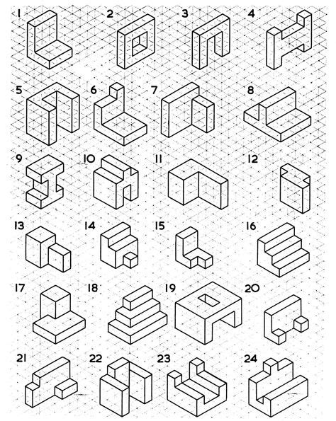 Best Isometric Drawing Images On Pinterest Perspective Technical Drawings And Architecture