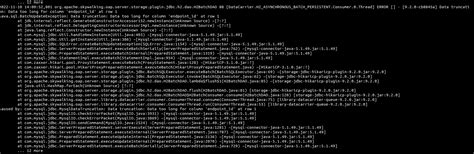 Bug Max Length Of Endpoint Id In Trace And Log Tables Is Too Short Jdbc Storage · Issue