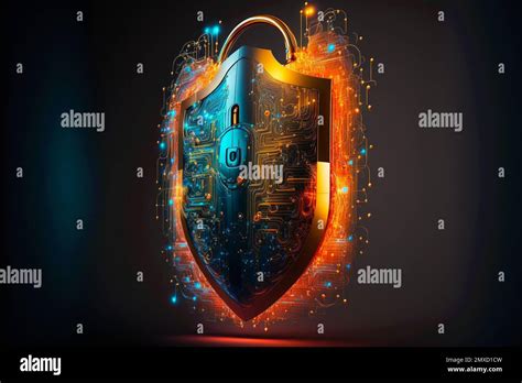 Digital Data And Cyber Security Protection Concept Technology Identity