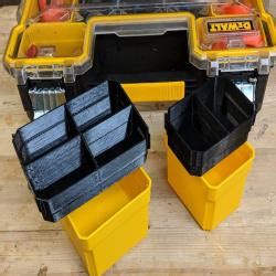 Dewalt Organizer Cups D Models Page STLFinder
