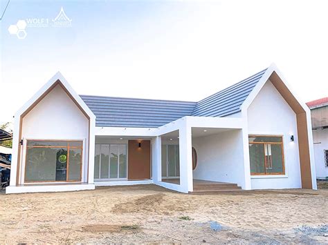 บ้านชั้นเดียวสไตล์นอร์ดิก ขนาด 3 ห้องนอน 3 ห้องน้ำ 1 รับแขก 1 ห้องครัว