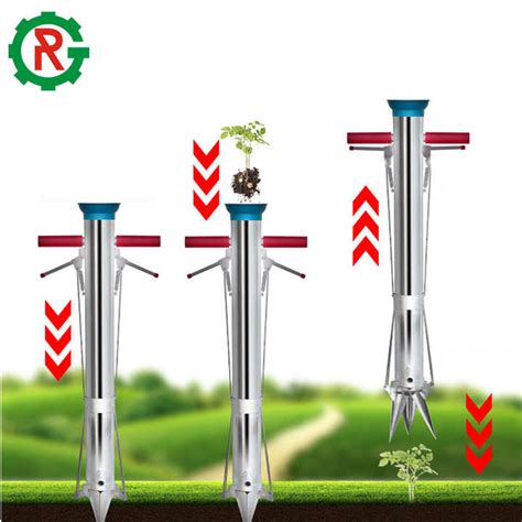 Garden Tools Manual Transplanter Seedling Seeder Transplanter