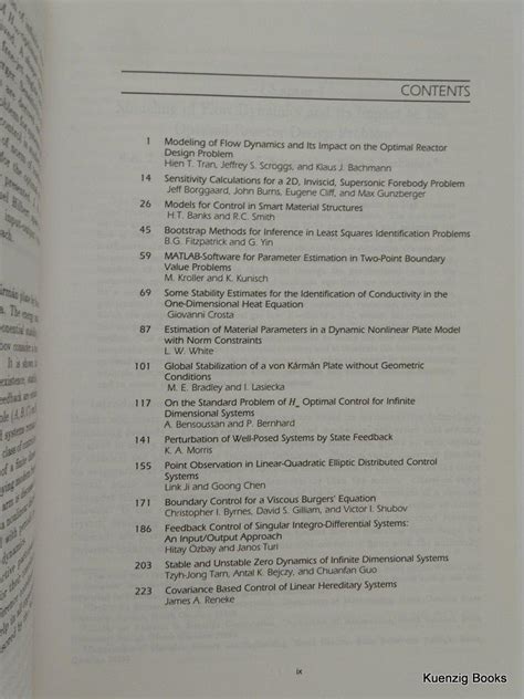 identification and control in systems governed by partial differential