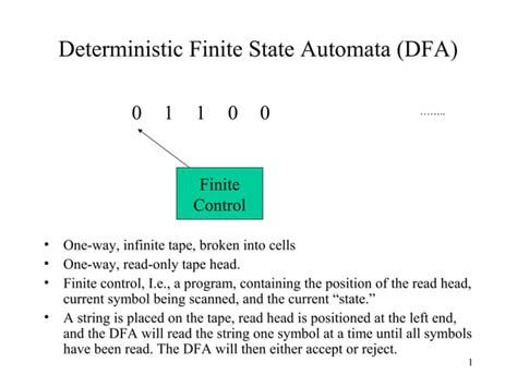 Finite Automata Examples Ppt Programming Languages Computing