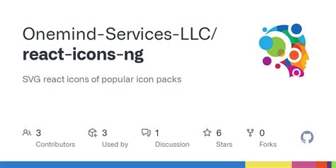 Github Onemind Services Llc React Icons Ng Svg React Icons Of Popular Icon Packs