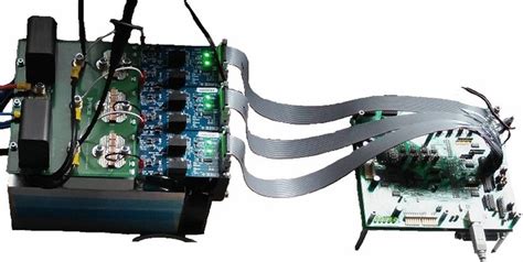 Laboratory Setup Left—inverter And Drivers Right—control Unit With