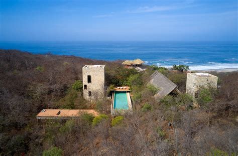 Cometa House Is Nestled Within Trees On Coastal Site In Oaxaca