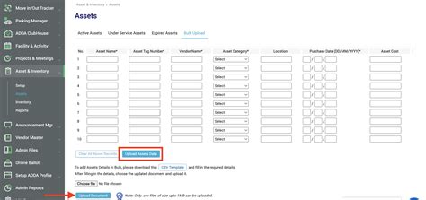 How To Upload Assets In Bulk