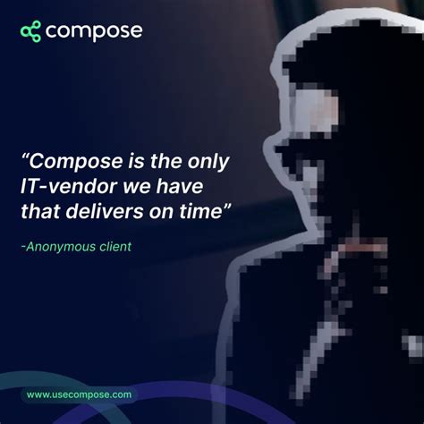 Compose Software On Linkedin Out Of Respect For Our Clients Relationships With Other Vendors