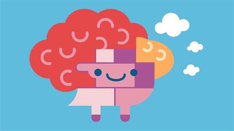 A Brain Doing A Puzzle With Positive Affirmation Pieces Representing The Impact Of Positive