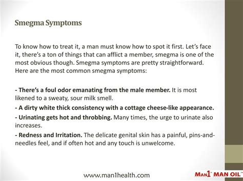 Ppt Smegma Know When It Strikes And How To Treat It Powerpoint