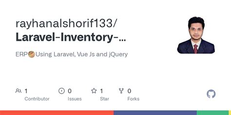 Github Rayhanalshorif133laravel Inventory Management System Erp🥙using Laravel Vue Js And Jquery