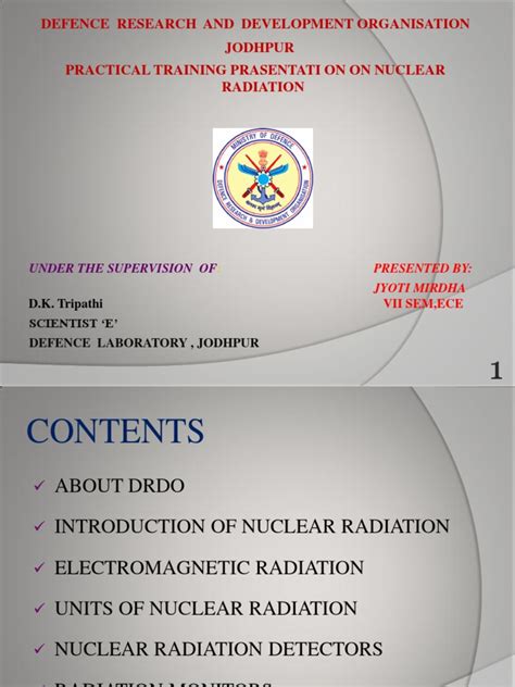 Presentation On Nuclear Radiation Measurement Pdf Ionizing Radiation Electromagnetic Radiation