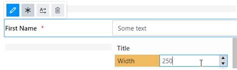 Common Field Properties — Public Web Forms