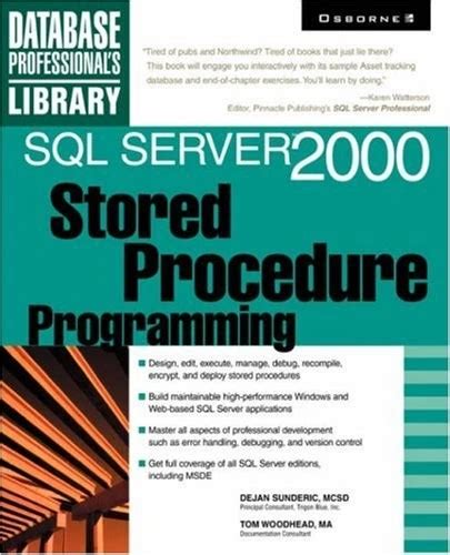 خرید و قیمت دانلود کتاب Sql Server 2000 Stored Procedure Programming