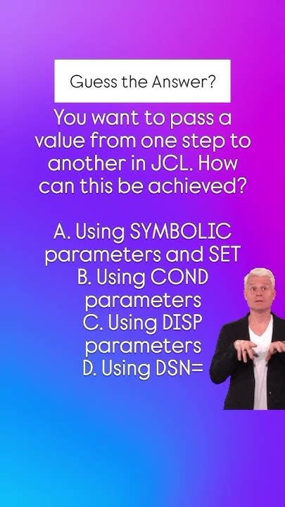 Pass Values Between Jcl Steps Easily Mainframetips Youtube