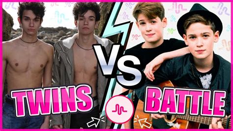 Lucas And Marcus Vs Max And Harvey Musical Ly Battle Best Musically