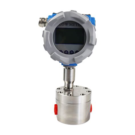 High Accuracy Paraffin Wax Measurement Micro Stainless Steel Gear Flow Meter For Rosin Binder