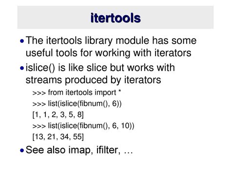 Python Iterators And Generators Ppt Download