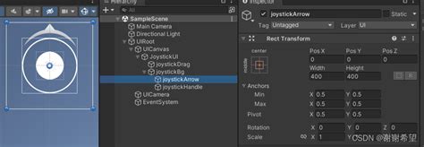 【unity】ugui超实用摇杆制作，支持多平台unity 摇杆 Csdn博客