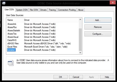 Ngoding Java Bareng Coeg Membuat Koneksi Odbc Database Access Di Java