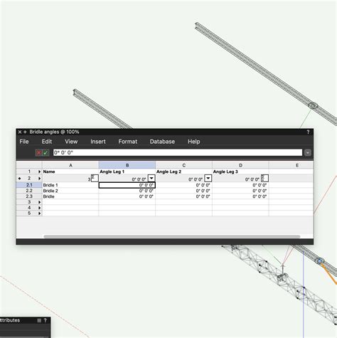 Bridle Angle Calculation Not Working Braceworks Vectorworks Community Board