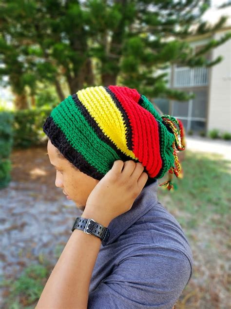 Dreadlock Rasta Hat