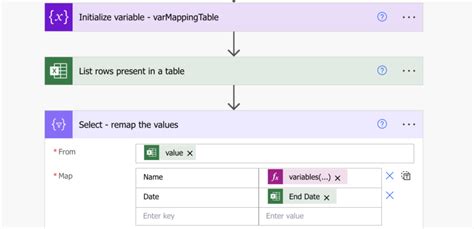 Using Mapping Table In Your Power Automate Flow