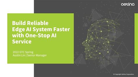 Build Reliable Edge AI System Faster With One Stop AI Service