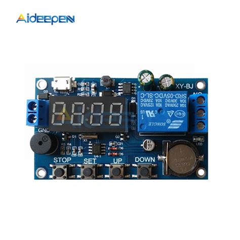 Dc 5v Real Time Timing Delay Timer Relay Module Switch Control Clock S