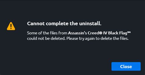 Im Trying To Uninstall Some Games From Uplay But It Just Says This