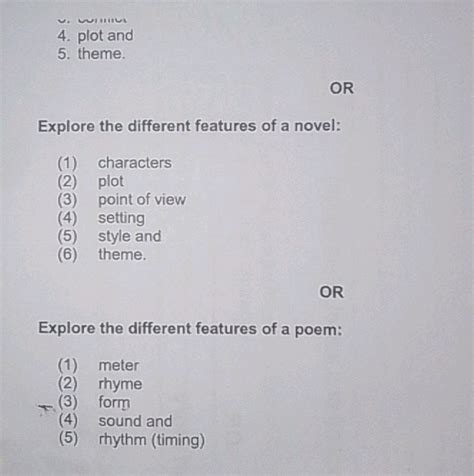 4 Plot And 5 Theme OR Explore The Different StudyX