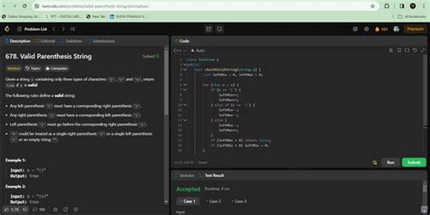 Surya Prakash Vaishnav On Linkedin Coding Dsa Programming 100daysofcodechallenge Day69