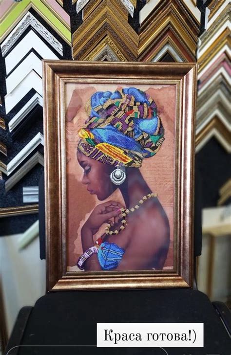 Картина ручної роботи афріканська грація — ціна 5000 грн у каталозі Картини Купити товари для