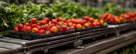 premium photo automated sorting and packing systems background