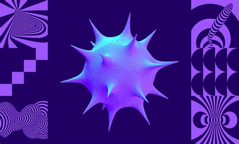 표지 디자인 템플릿입니다 바이러스 입자 병원체 유기체 의학 과학 또는 기술에 대한 배경 복셀 아트 브로셔 포스터 프리젠테이션