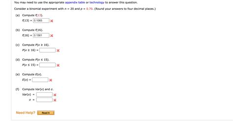 solved you may need to use the appropriate appendix table or