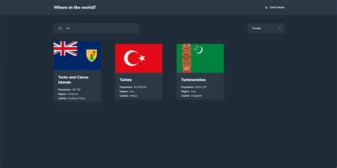 Github Dogankocadayilarrest Countries Api Rest Countries App