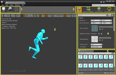 Sprite Editor Reference Unreal Engine 427 Documentation